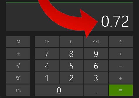 How To Convert A Percentage To Decimal Form With A Calculator