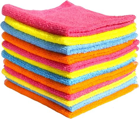 Generic Microfiber Cleaning Cloth 12 Pieces Microfiber