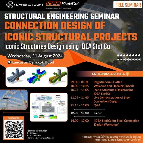Grace Chua On Linkedin Synergysoft And Idea Statica Will Be Having A Seminar On Connection Design