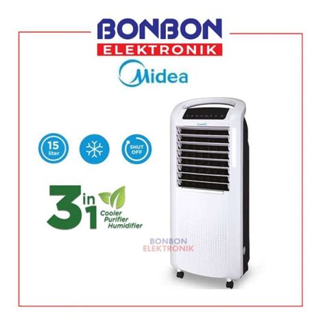 Promo Midea Air Cooler 7 Liter Ac200 W Ac200w 60w Hepa Filter Diskon