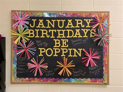 January Birthday Bulletin Boards At Henry Angel Blog