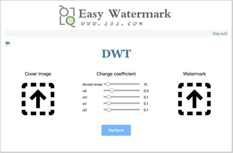 Github Goozyeasyw Image Watermark Using Lsbanddwt