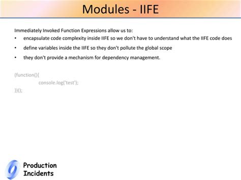 Javascript Module Loaders Ppt