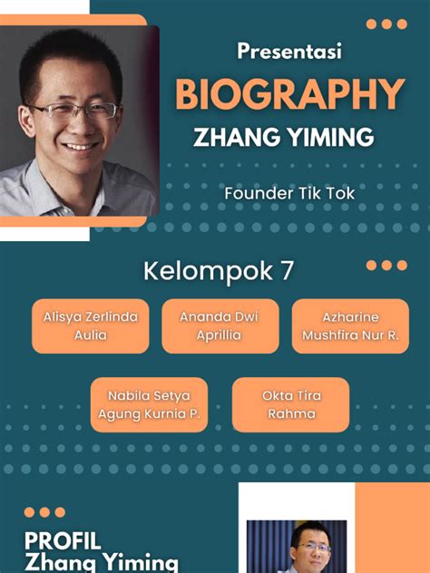 Biografi Zhang Yiming Pdf