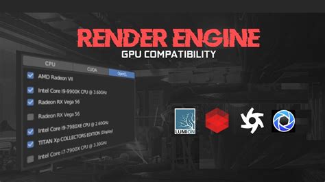 Comparison Gpu Based Rendering Software All You Need To Know