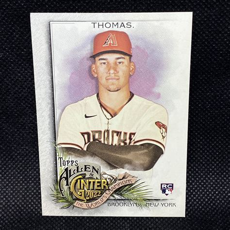 2022 Allen And Ginter Alek Thomas Rc Arizona Diamondbacks Rookie 297 Ebay
