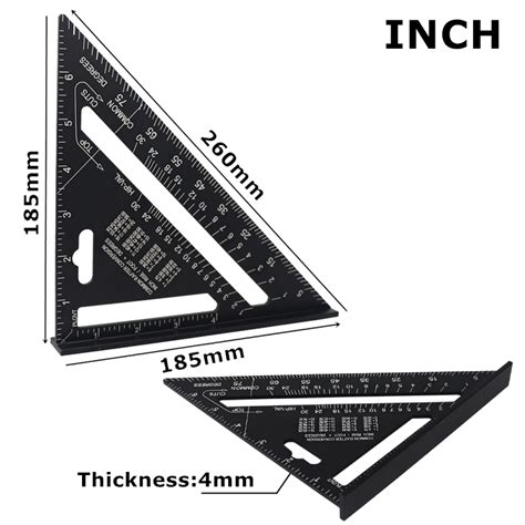 Multi Function Folding Angle Ruler Triangle Ruler Grandado
