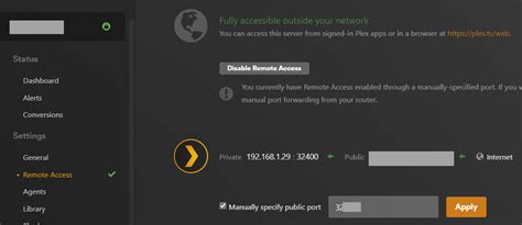 plex server direct connectivity checklist olivier travers