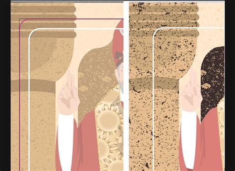 can someone please explain why the texture in mask look different when saved as pdf left