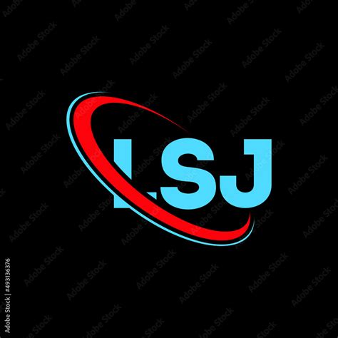 Lsj Logo Lsj Letter Lsj Letter Logo Design Initials Lsj Logo Linked With Circle And Uppercase