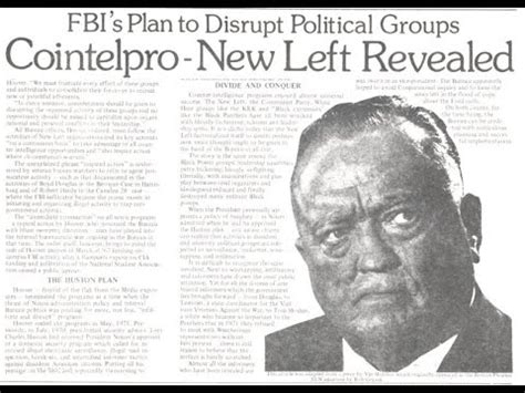 J Edgar Hoover The Fbi And Cointelpro Youtube