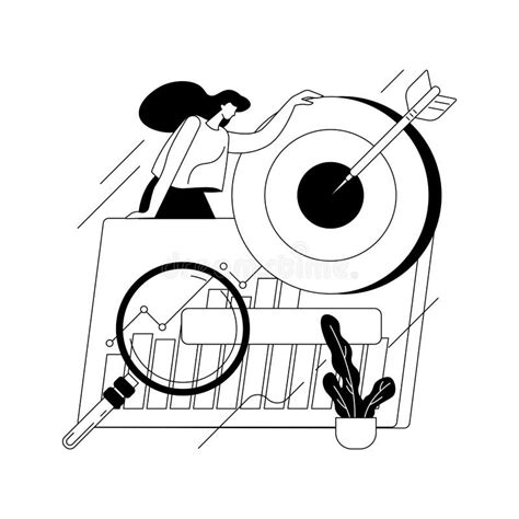 Data Driven Marketing Abstract Concept Vector Illustration Stock Vector Illustration Of