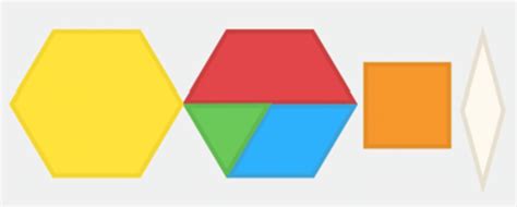 Pattern Block Shapes Any Number Of These Can Be Used To Make A Pattern Download Scientific