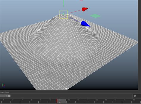 Maya Export SoftMod Animation Polycount