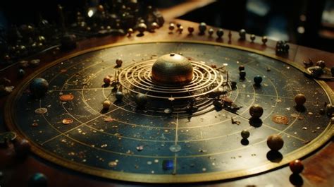 Augmented Reality Hologram Of Planets On Classroom Tablet Enhances