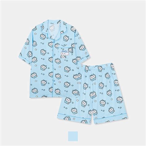 [남녀공용] 먼작귀 먼가시원하고귀여운 잠옷 L Blue Spppd37u09 스파오