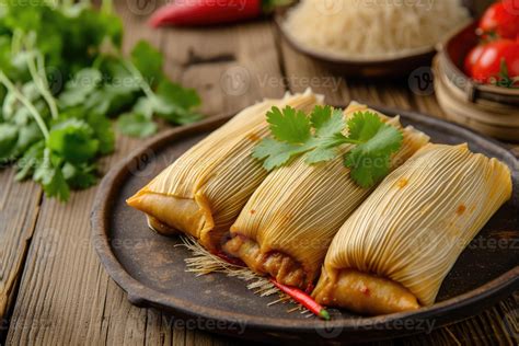 Ai Generated Traditional Treasures Authentic Tamales Straight From The