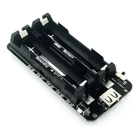Módulo Shield Duplo Bateria 18650 P Arduino Esp32raspberry