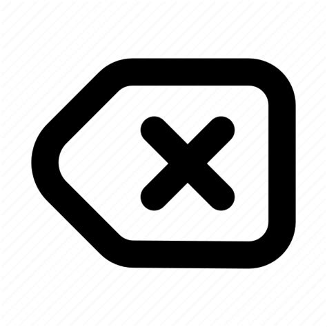 Delete Keyboard Key Deleted Icon Download On Iconfinder