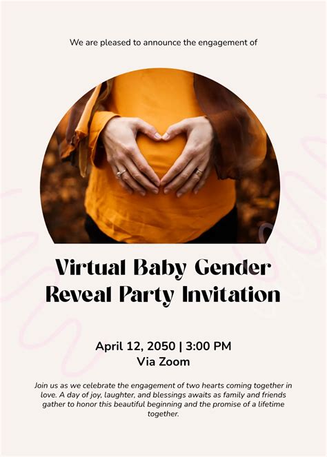 Free Printable Gender Reveal Templates Free Templates