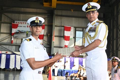 Indian Navy And Coast Guard Officers Awarded Golden Wings At Southern