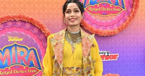 Animated World Different From Film Tv Feels Actress Freida Pinto