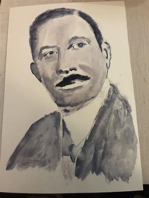 Caleb Bradham Original Creator Of Pepsi Me Watercolor 2022 Rart