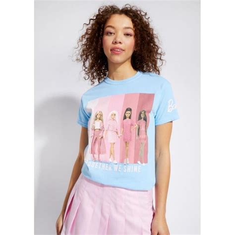 Light Blue Barbie Box Graphic Tee 0048 000507 0007287 Barbiepedia