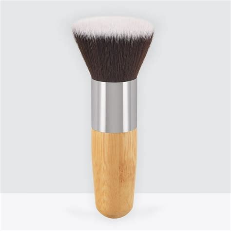 Kabuki Makeup Brushes，flat Top Kabuki Foundation Brush，round Top