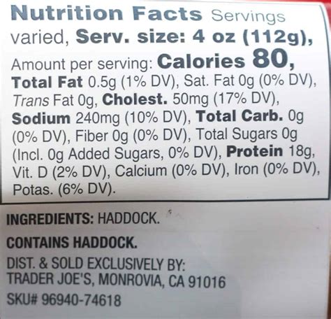 Trader Joe S Wild Fresh Haddock BecomeBetty Com