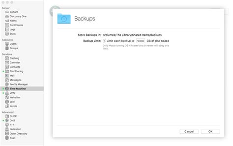 Quick Tip Back Up Multiple Macs With Time Machine Server Six Colors