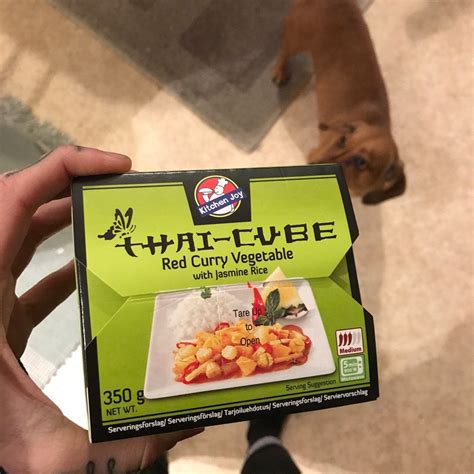 Thai Cube Red Curry Vegetable From Kitchen Joy Vegan Product Reviews