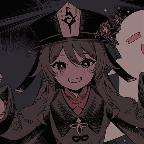 Hu Tao Icon Sevimli Anime Kızı Anime Kızları Anime
