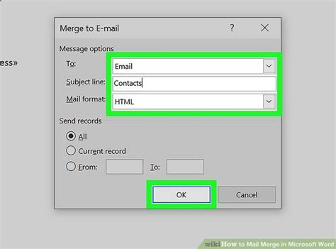 How To Mail Merge In Microsoft Word With Pictures WikiHow