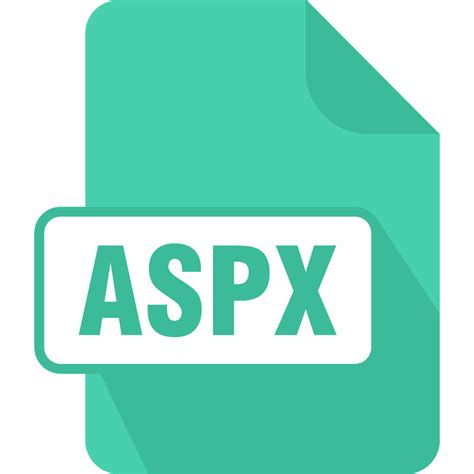 Active Server Page Aspx Extension File Server Type Icon Download