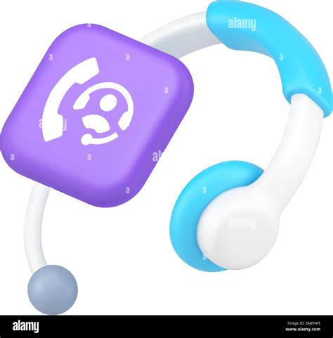 Customer Support Call Center Hotline Feedback Advice Help Service 3d