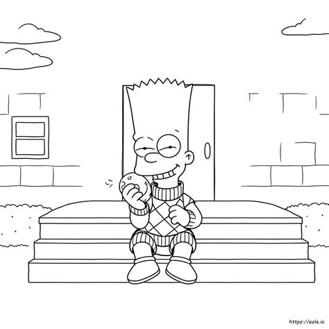 Bart Simpson Ausmalbilder