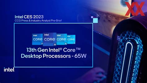 Intel выпускает настольные процессоры Core 13 го поколения мощностью 65 Вт и 35 Вт