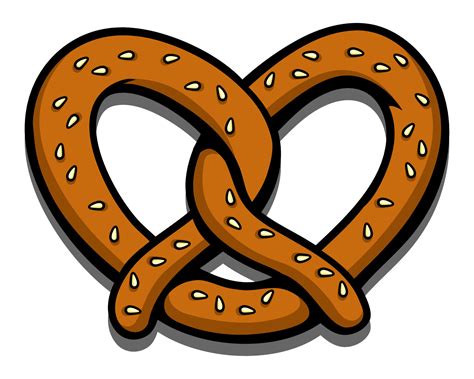 Pretzel Illustration Clip Art At Michael Brehm Blog