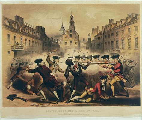 Boston Massacre Painting