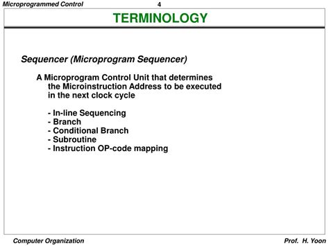 Ppt Microprogrammed Control Powerpoint Presentation Free Download
