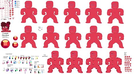 Rubi Base Steven Universe Original Base By ArticulateDapper On DeviantArt