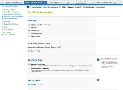 How To Order A New Ssl Certificate
