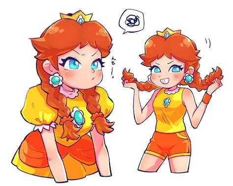 Princess Daisy Mario Drawn By Yowasabimechaoc Danbooru