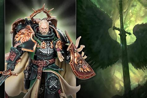 Le Primarque Des Dark Angels Le Lion Revient Dans Warhammer 40k