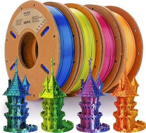 Eryone Pla Filament Bundle 1 75 Mm 3d Printer Filament 0 03mm