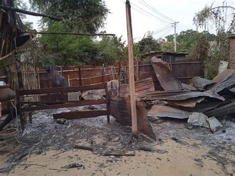 ဒီပဲယင်းမြို့နယ် မဲအိုးရွာမှာ ဒေသခံ ၄ ဦးကို စစ်ကောင်စီက ရက်ရက်စက်စက်ခုတ်ထစ်သတ်ဖြတ် မီးရှို့