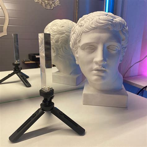 3030150mm Glass Triangular Prism With Standrainbow Prisma For