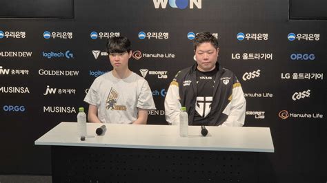 젠지 김정수 감독 많은 것 확정 지어 좋은 기분이다 볼텍스 게이밍