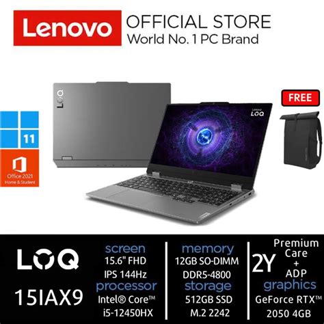 Promo Lenovo Loq Hid I Hx Gb Gb Ssd Rtx Gb Hz W Cicil X Kota